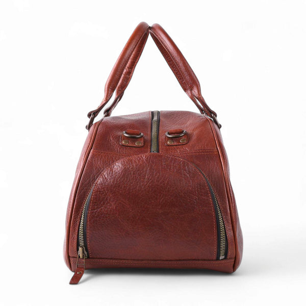 Rebel Full-Grain Leather Weekend Bag | Bear Necessities Pakistan